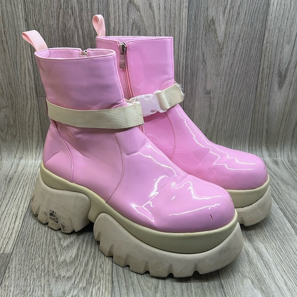 koi | Shoes | Koi My Pink Melody Platform Boots | Poshmark